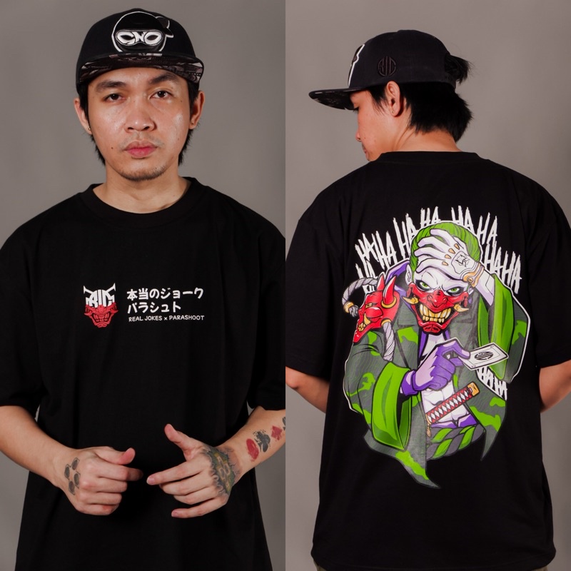 Real Jokes Clothing x PARASHOOT Collab “Joker Hannya" | Shopee Philippines