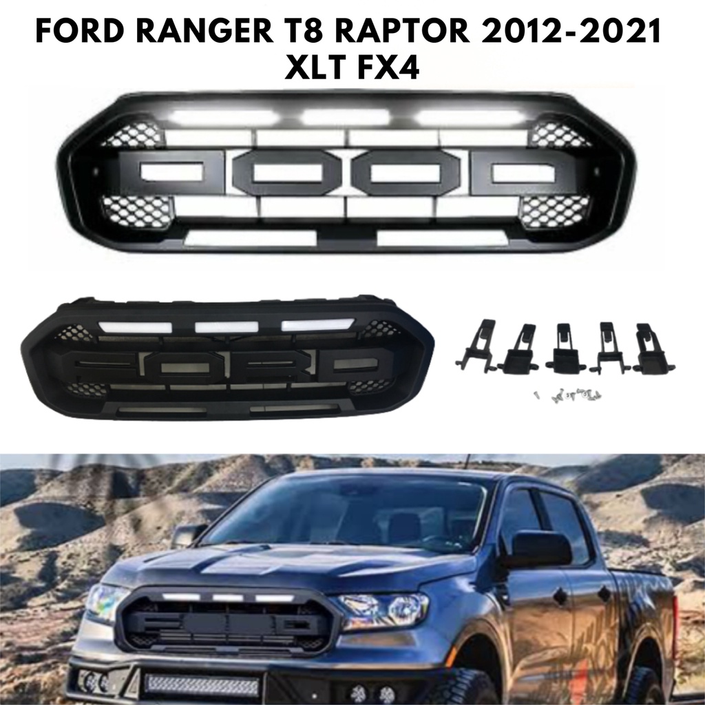 OAPC Car Front Grill for Ford Ranger T8 / Raptor 2012-2021 Raptor Grill ...