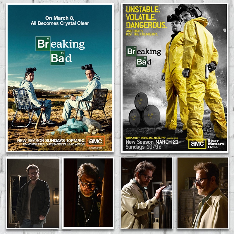 Popular Movie Series Breaking Bad Retro Posters Painting Vintage Poster ...