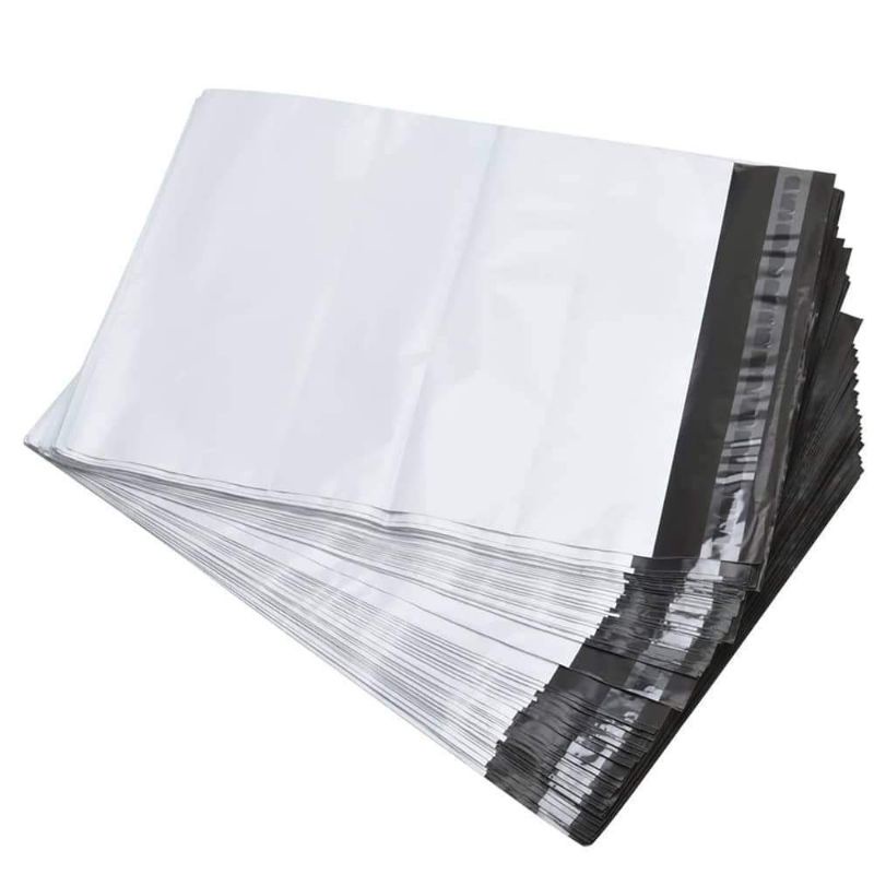 Shipping pouches / courier pouches WHITE | Shopee Philippines