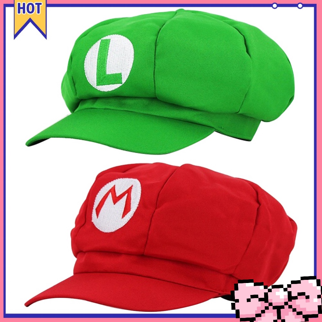 Durable Fashion Super Mario Bros. Brand New Animated Cosplay Luigi Bros ...