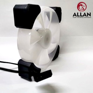 Allan 12cm LED RGB Round Computer Case Cooling Fan Radiator | Shopee ...