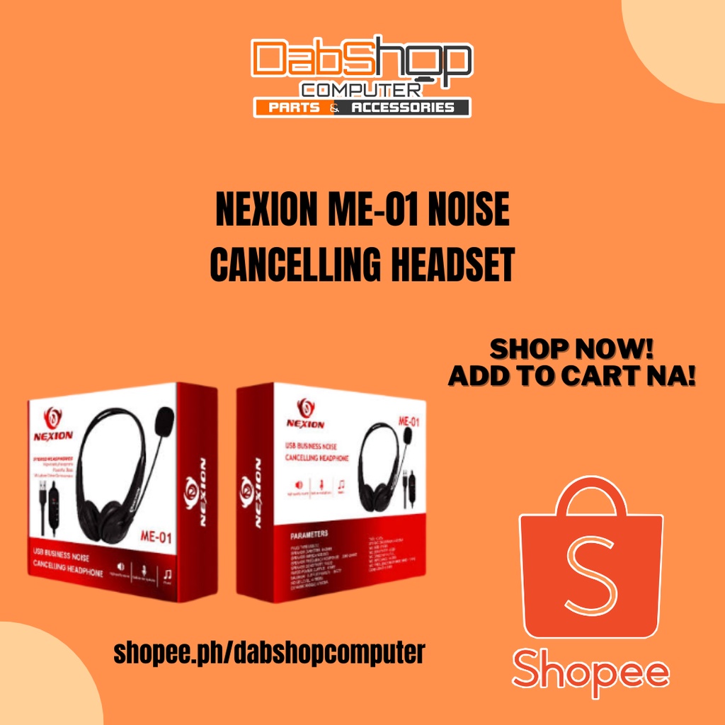NEXION ME-01 NOISE CANCELLING HEADPHONE | Shopee Philippines