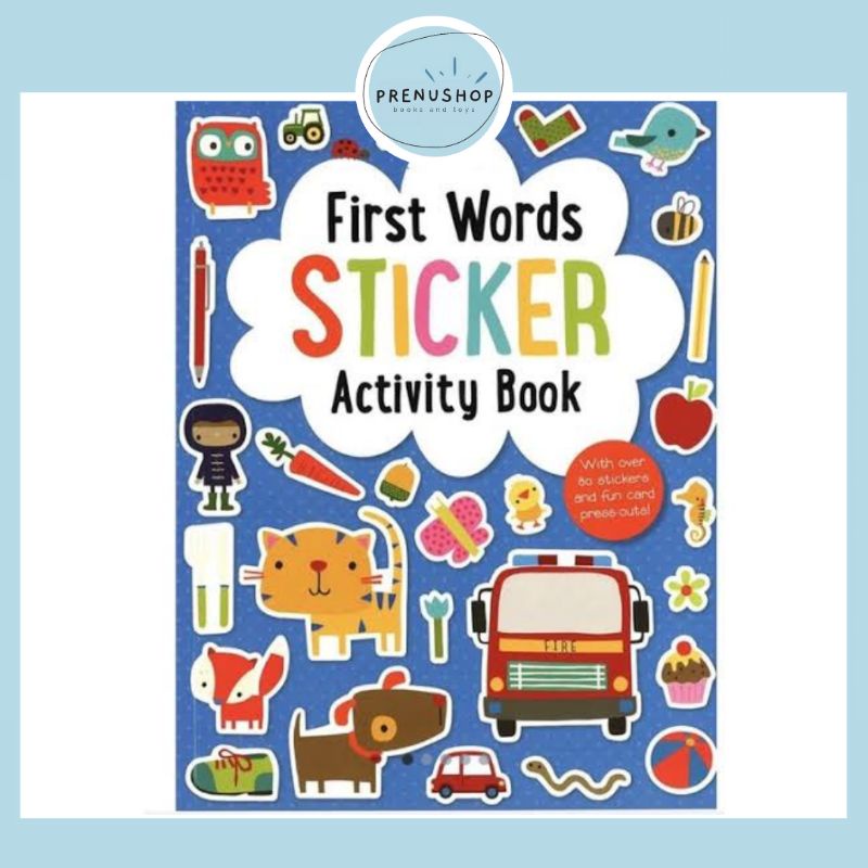 Sticker Activity Book: First Words (with over 60 stickers and fun cards ...