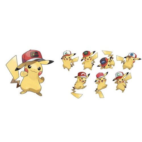 Pokemon Ash hat Pikachu event bundle set. | Shopee Philippines