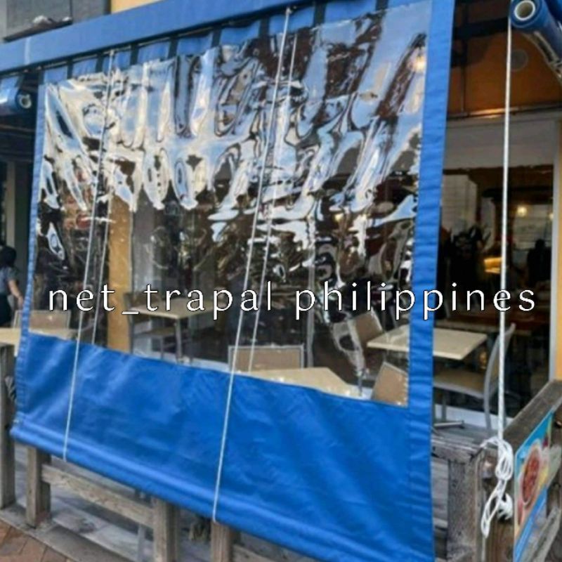 (6ft x 6ft) ROLL UP/ROLL DOWN WITH PLASTICK AND LONA COMBINATION DIRECT ...