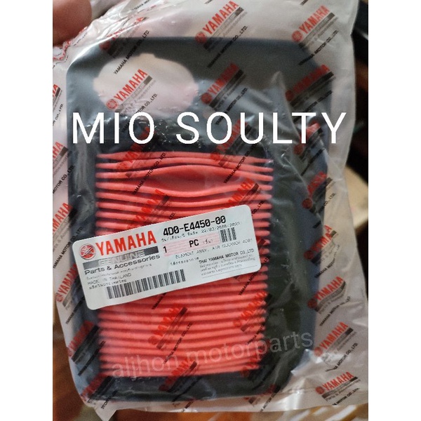 YAMAHA GENUINE AIR FILTER ELEMENT MIO SOULTY / SOULTY / MIO MX 4D0 ...