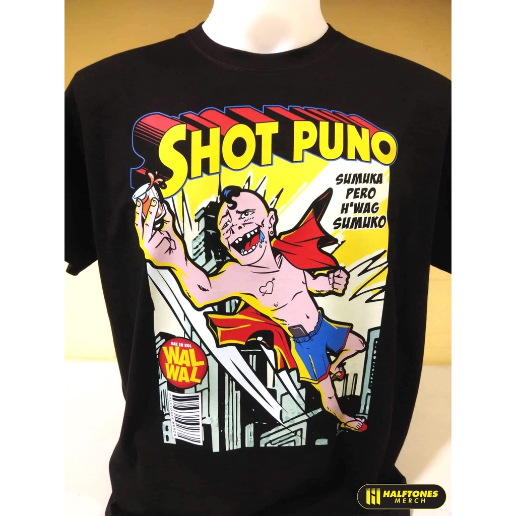 Shot Puno (Comics Shirt) | Shopee Philippines