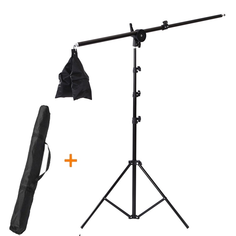 Photographic Equipment Photo Studio Light Kit Boom Arm Stand Tripod ...