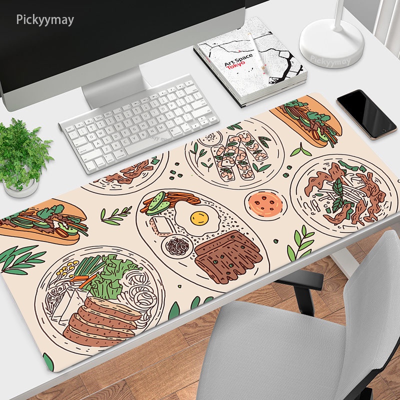 Food Illustration Mouse Pad Company Mousepad Computer Deskpad Art ...