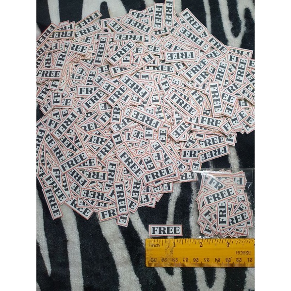 NEW LAYOUT 100PCS FREE STICKER FOR YOUR FREEBIES | Shopee Philippines
