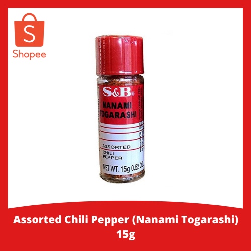 Assorted Chili Pepper (Nanami Togarashi) 15g | Shopee Philippines