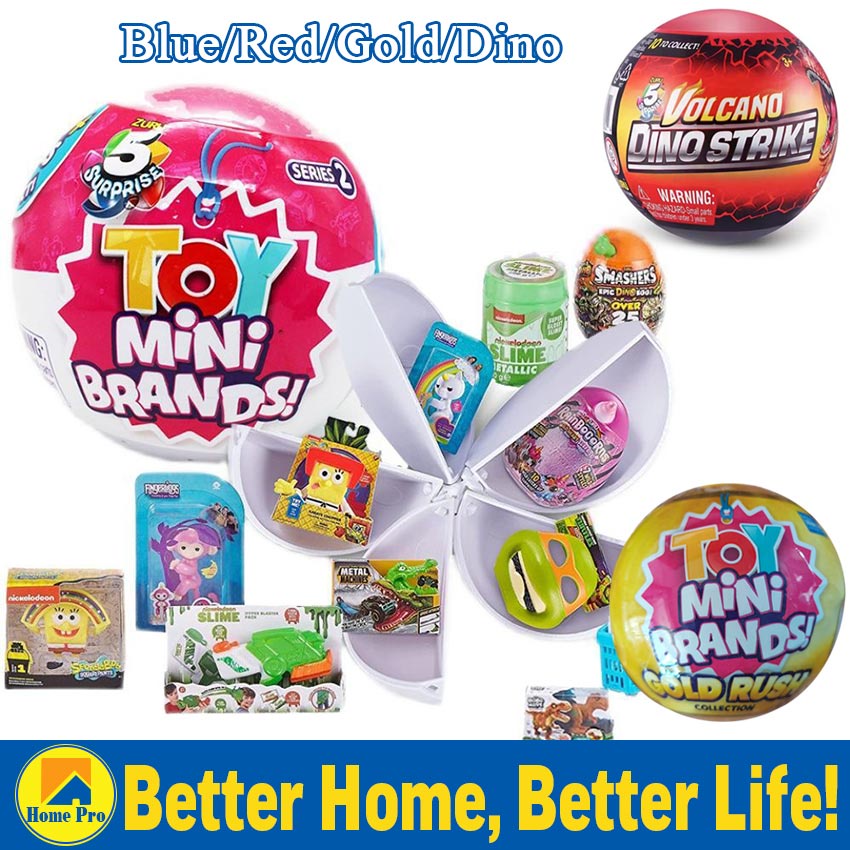 5 in 1 Kids Surprise Ball Mini Stuffed Animal Toys Capsule Toy Surprise ...