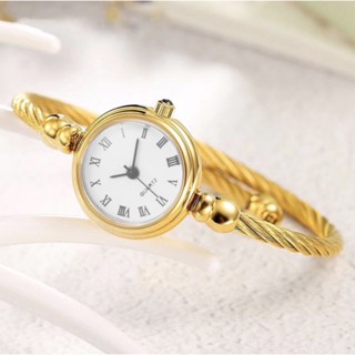 [Maii] Geneva Twisted Strap Femme Style Jewelry Bangle Watch Jewelry ...