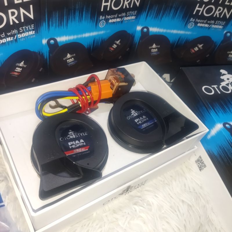 Loud Horn PIAA OTO HORN STYLE With Relay for Motorcycle and Car | Shopee Philippines