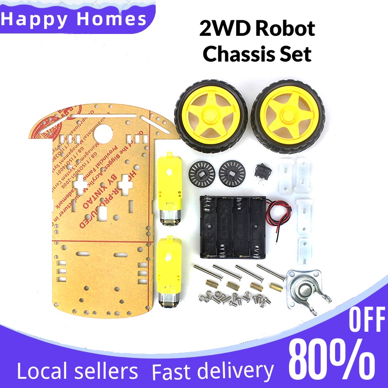 2WD Smart Robot Car Chassis Kit | Shopee Philippines