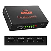 ORIGINAL HDMI Splitter,1 in 4 Out HDMI Splitter HDCP Ultra HD 4k ...