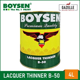 Boysen Lacquer Thinner B50 - 4L | Shopee Philippines