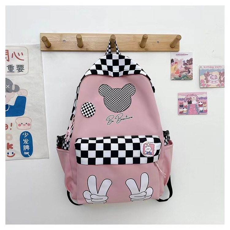 YY9 Trendy Ladies Student Casual Backpack | Shopee Philippines