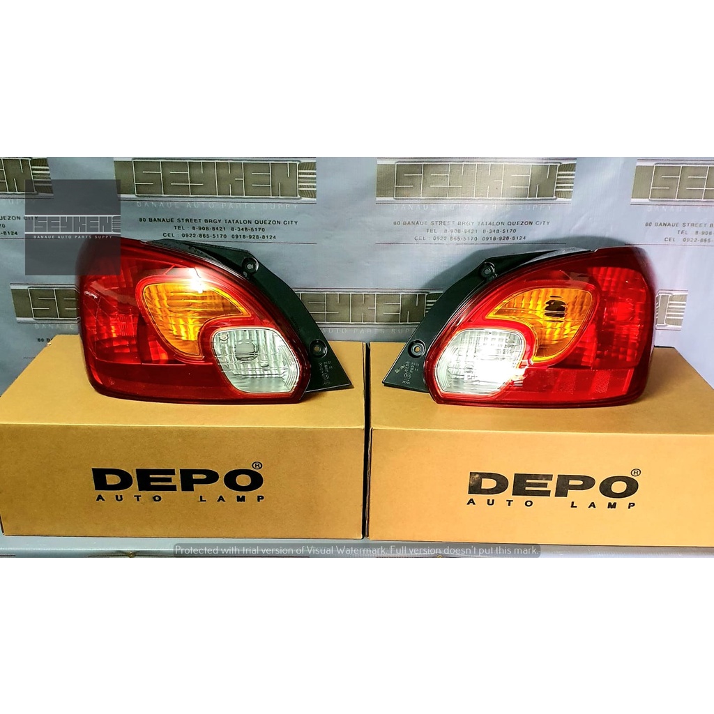 Tail Light Mitsubishi Mirage 2014-2017 (Hatchback) | Shopee Philippines