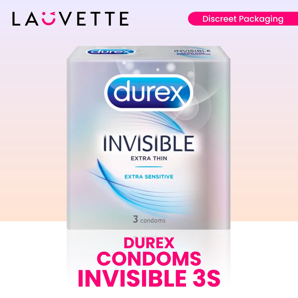 Durex Condoms Invisible 3s - condom | Shopee Philippines