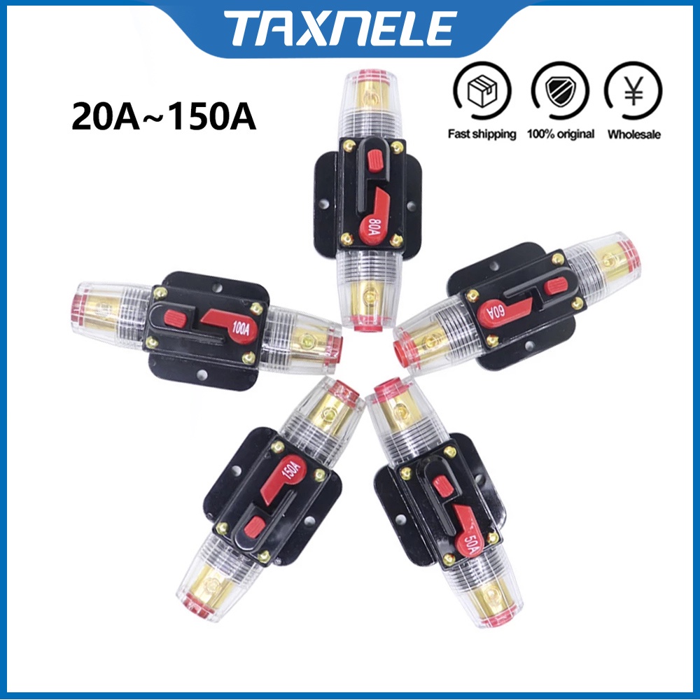 Car Truck Audio Amplifier Circuit Breaker 50A 60A 80A 100A 150A 12V 24V ...