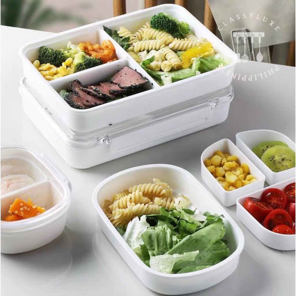 Classy Luxe Refrigerator Box Salad Fruit Box Keep Fresh Lunch Box ...