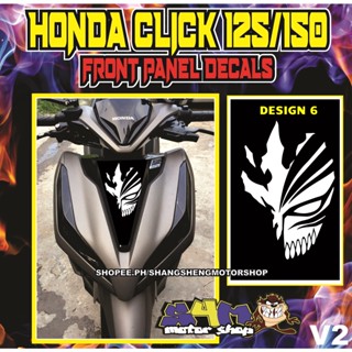 (STICKER ONLY) Honda Click V2 / V3 125/150 Stock Heatguard DECALS ...