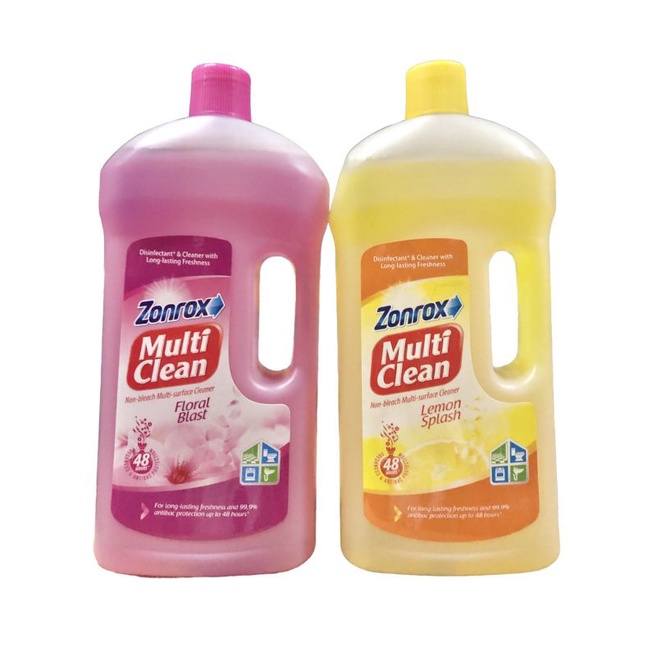 Zonrox Multi Clean Floral Blast Lemon Splash 900ml | Shopee Philippines