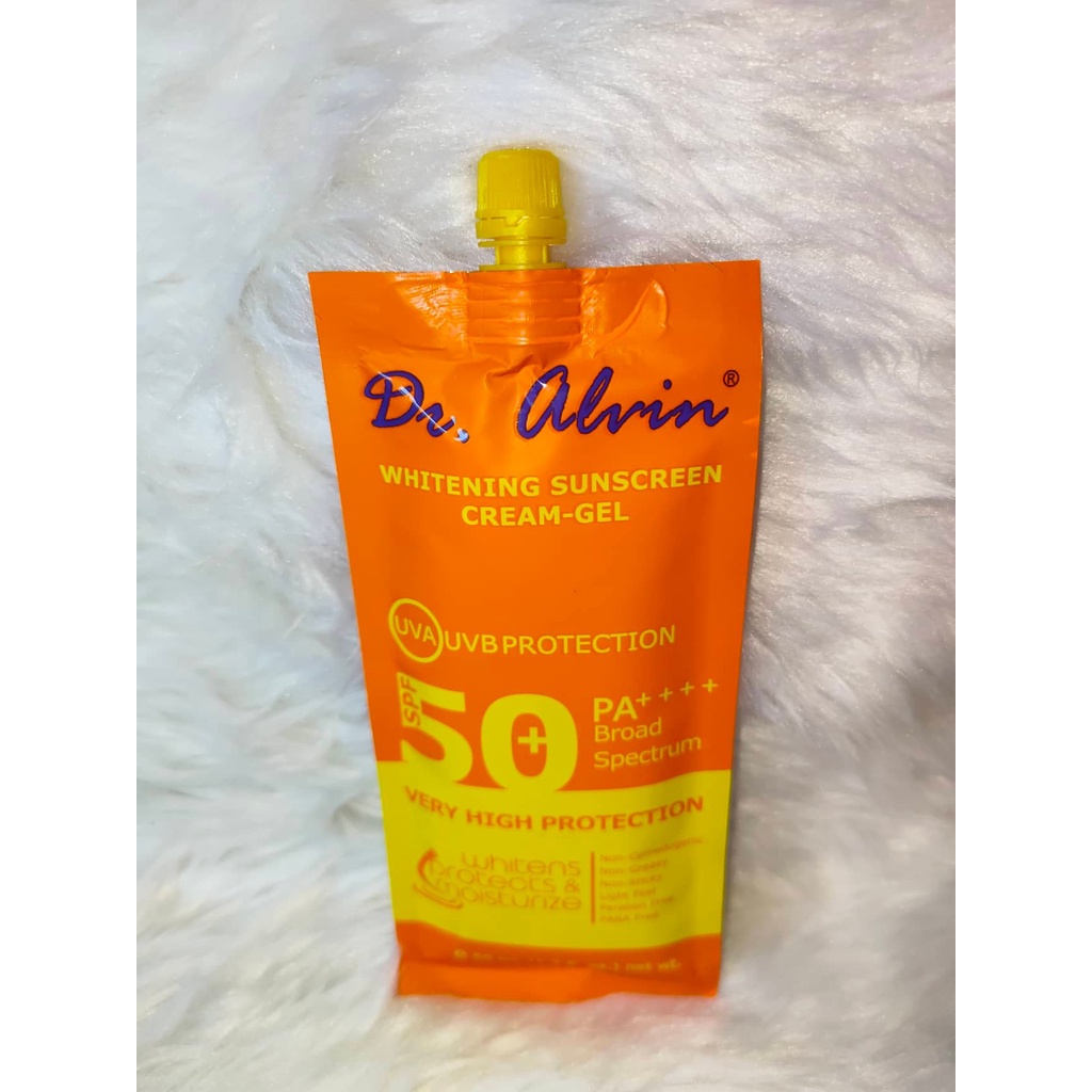 Dr. Alvin Sunblock Cream 50g | Shopee Philippines