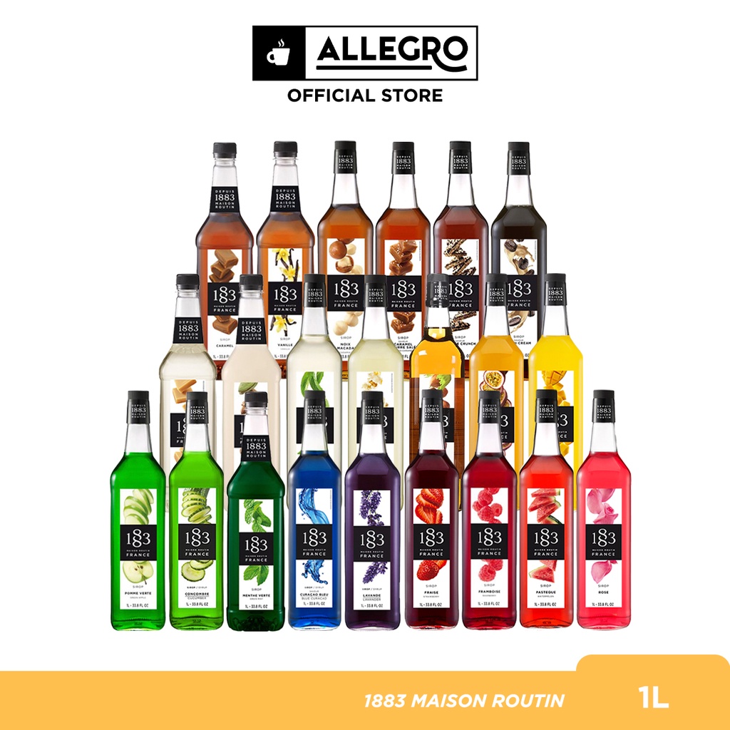 ALLEGRO | 1883 Maison Routin France Syrup 1L | Shopee Philippines