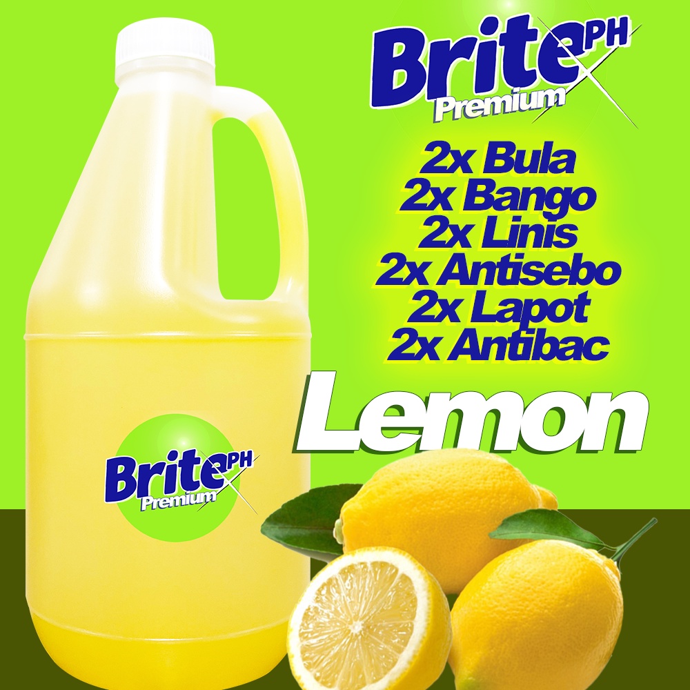 BritePH Premium Dishwashing Liquid (Lemon Yellow) | Shopee Philippines