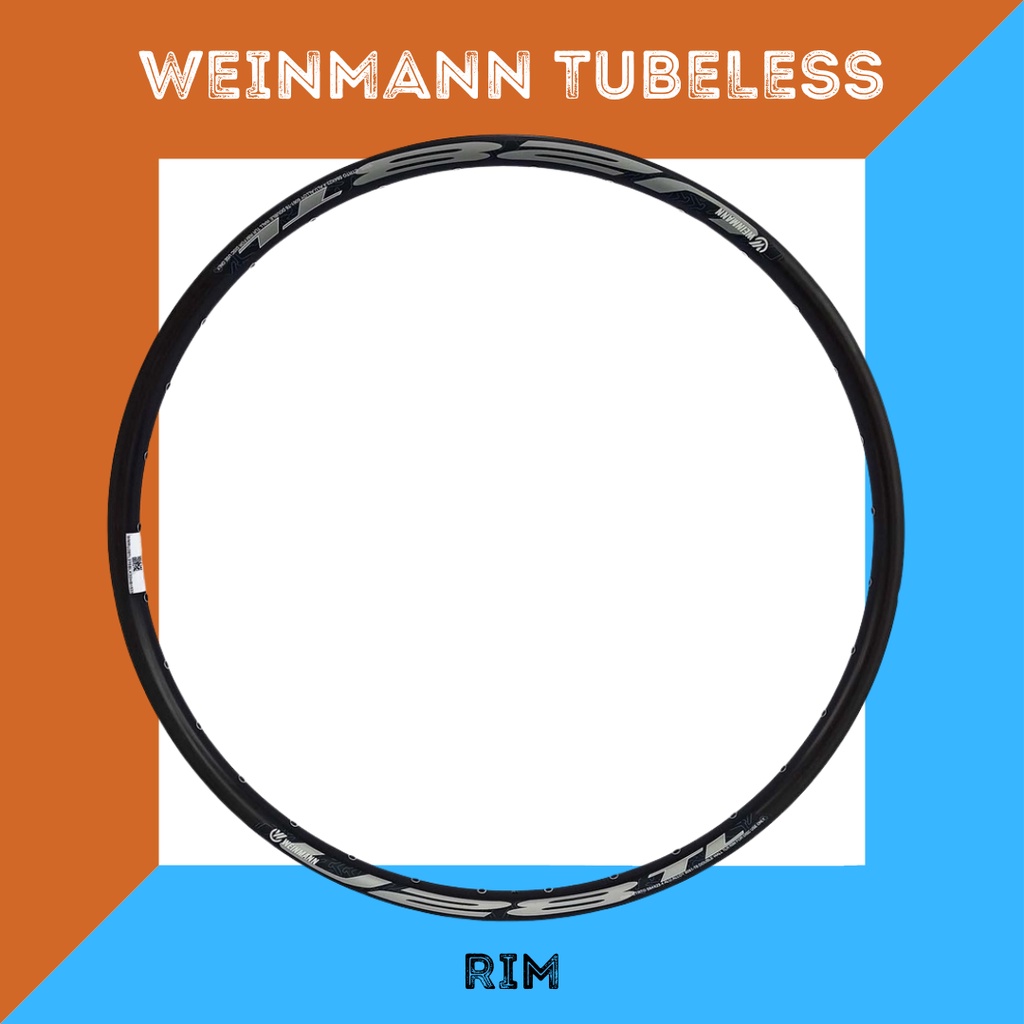 WEINMANN TUBELESS RIMS READY RIM U28TL U32TL | Shopee Philippines