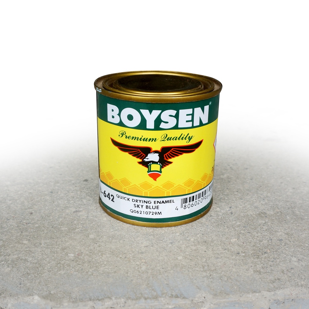 BOYSEN Quick Dry Enamel Sky Blue 1/4 L | Shopee Philippines