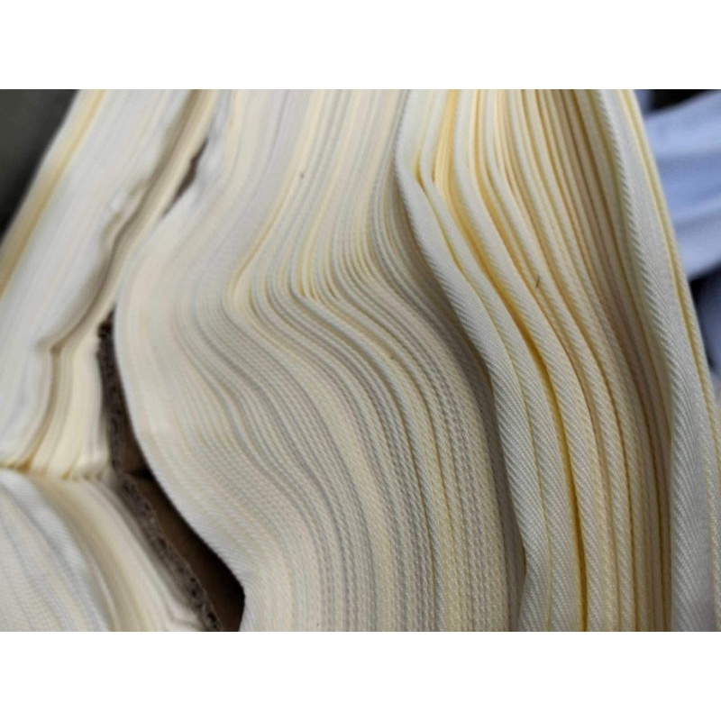 Kanebo peach twill cream sold per roll 60"70 yards one. roll | Shopee Philippines