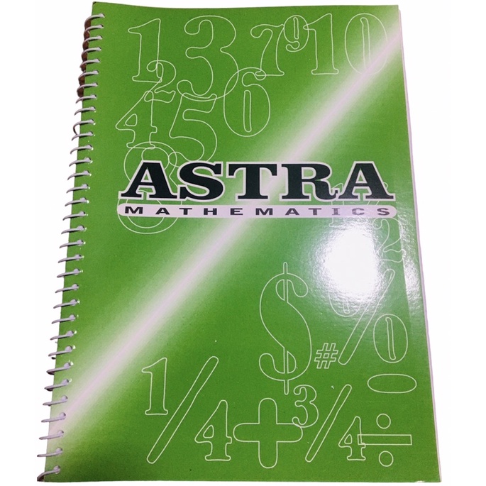 Astra Mathematics 80L Notebook | Shopee Philippines