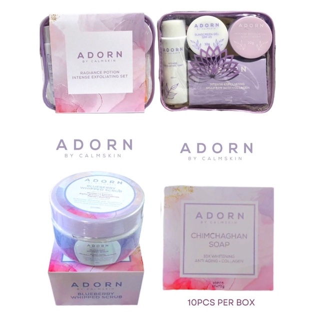 Adorn by Calmskin | Blueberry Whipped Scrub | Chimchaghan Soap ...