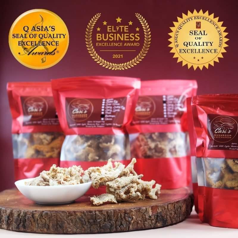 Best Seller Casis Mushroom Chicharon Original Classic Cheese Garlic Salted Egg Sour Cream Bbq