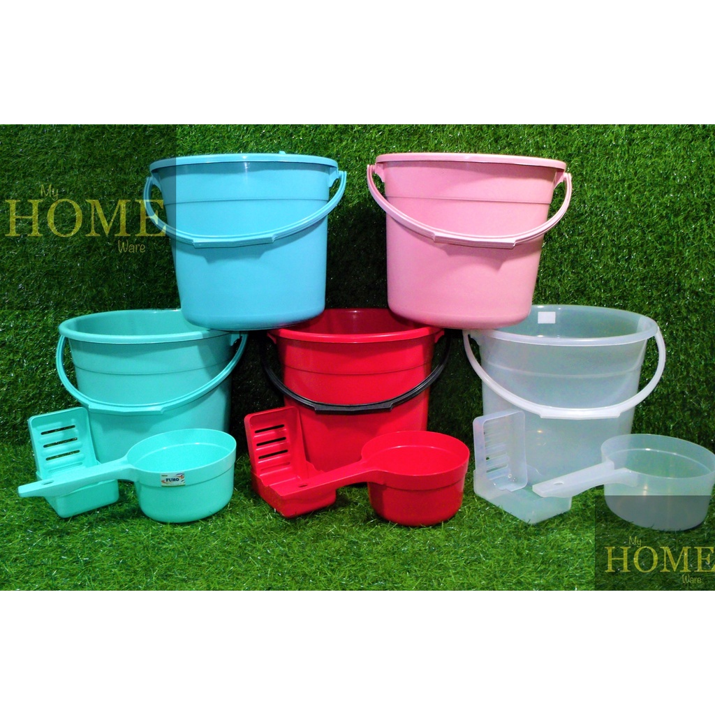 #611 Shower set/Timba (Fuho) Included : (Pail, Water Dipper And Soap ...