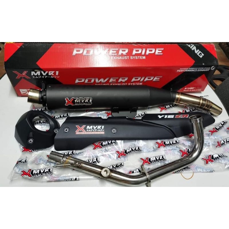 Mvr1 Power Pipe w/ Bung Sensor and Heatguard&tip (Stainless Elbow) For ...