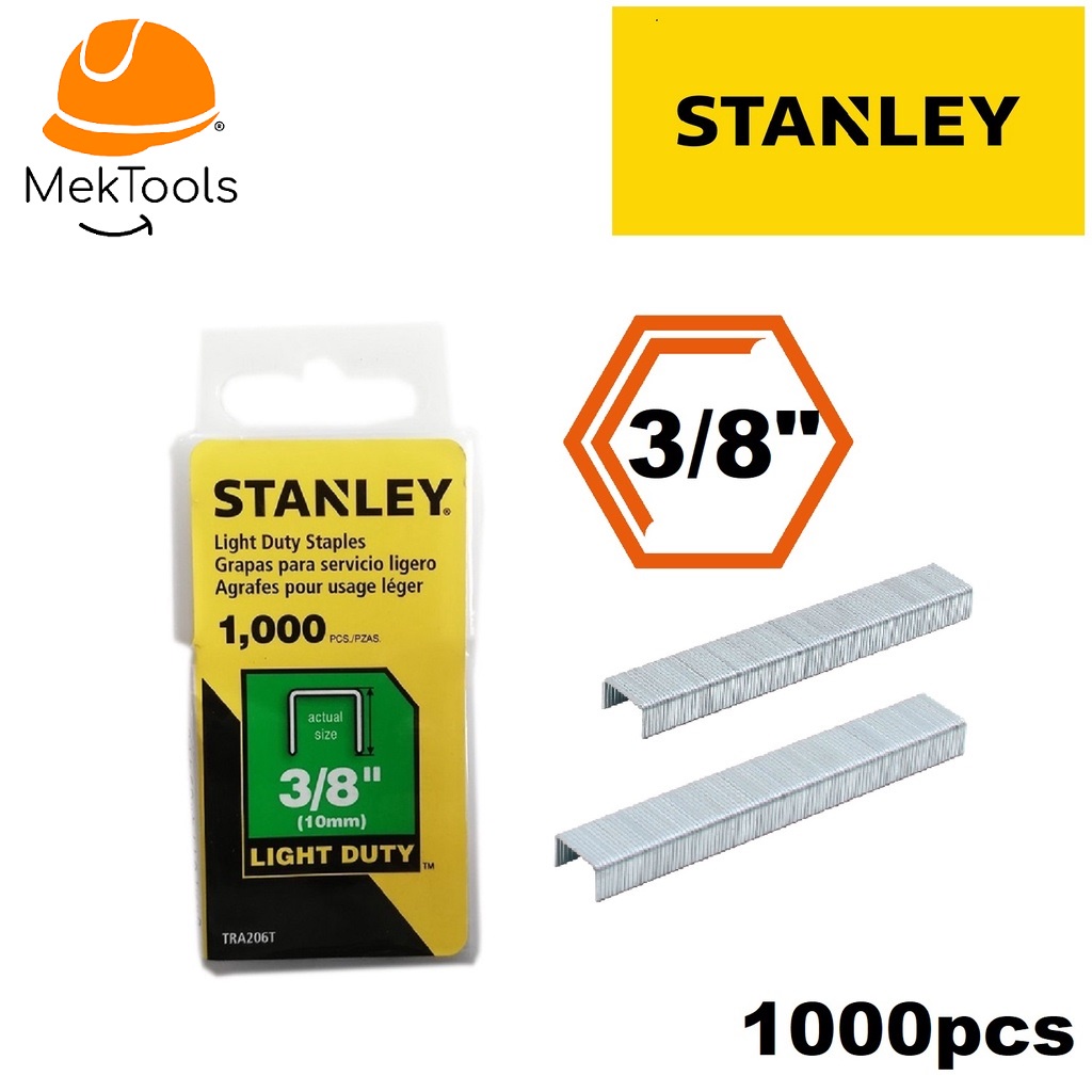 Stanley Staple 3/8"x 1000pcs | Shopee Philippines