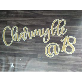 Letter Cut Outs for Backdrops (price per letter) | Shopee Philippines