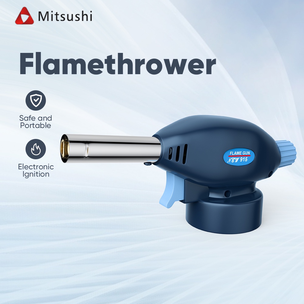 Mitsushi Automatic Ignition Gas Torch Flamethrower Gas Blow Flame Gun ...