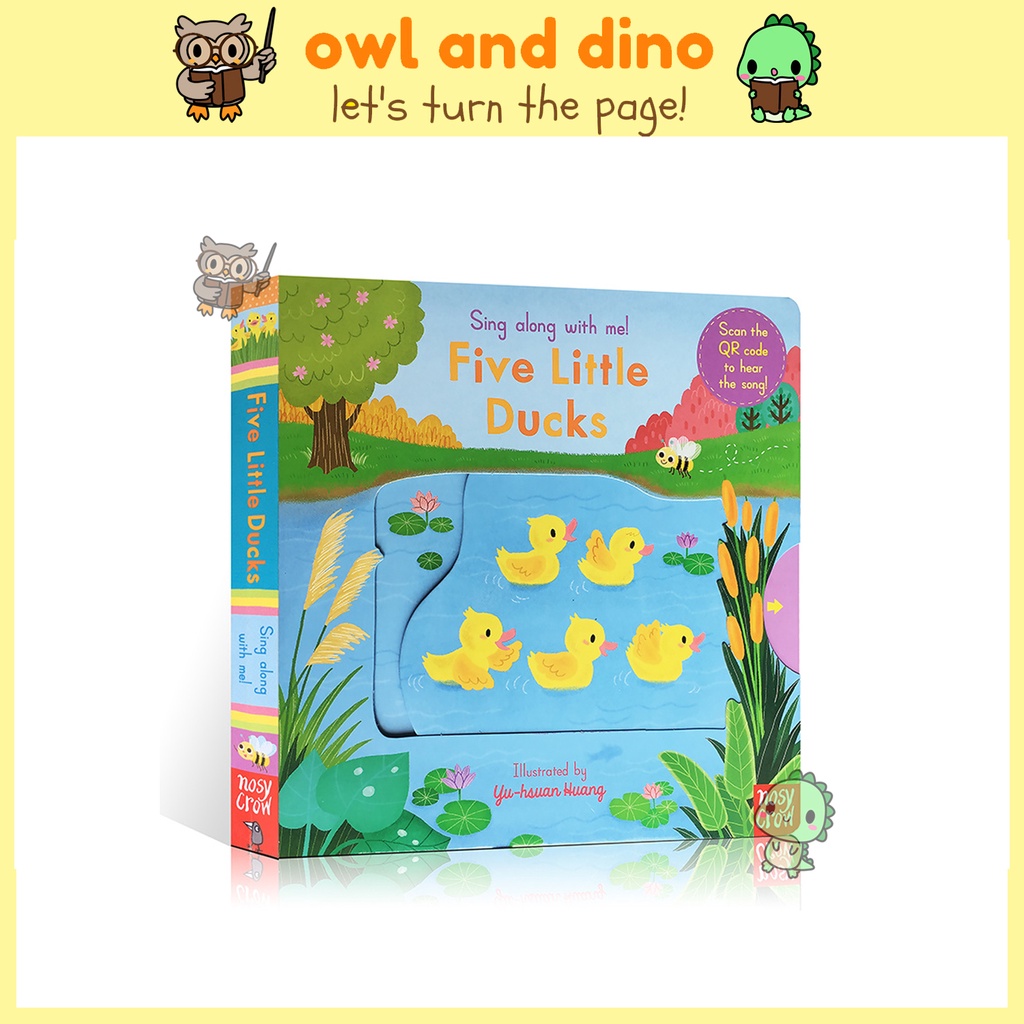 Sing Along With Me: Five Little Ducks (Interactive Board Book) | Shopee ...