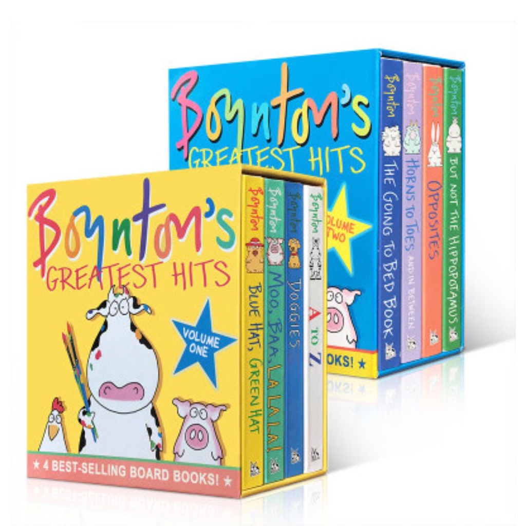 Sandra Boynton's Greatest Hits Boynton (Board Books, 4 books each set ...