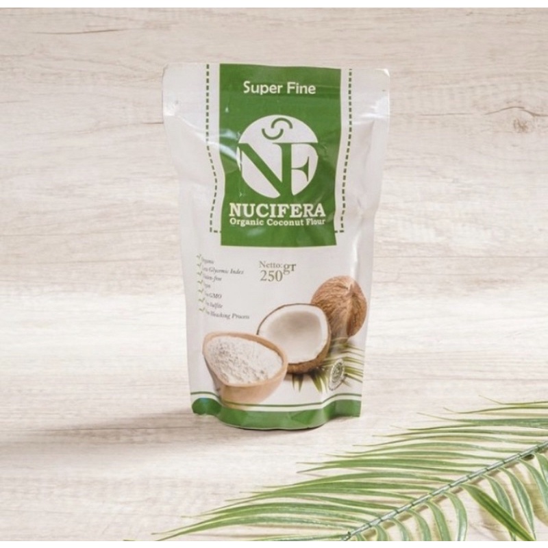 Nucifera Organic Coconut Flour - Organic Coconut Flour 250gr | Shopee ...