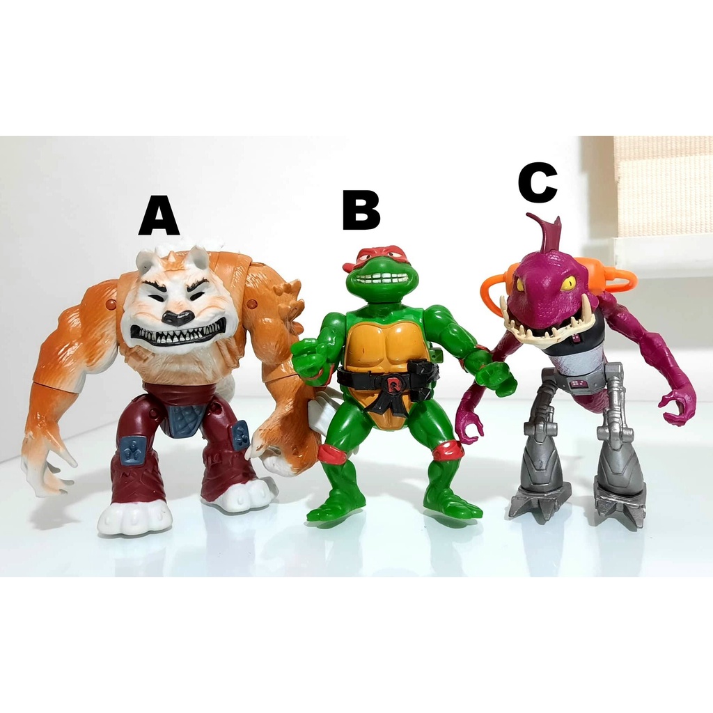 Vintage TMNT DogPound Raphael FishFace Teenage Mutant Ninja Turtles ...