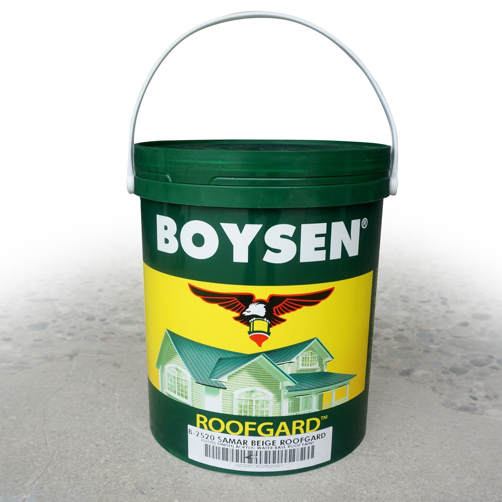 BOYSEN ROOFGARD Samar Beige 4 L | Shopee Philippines