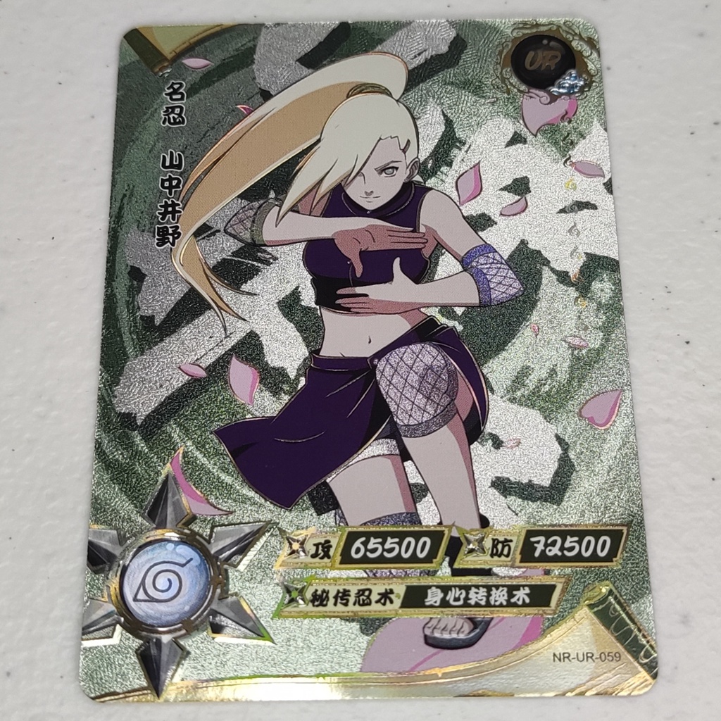 Ino Yamanaka Kayou Naruto Card UR-059 | Shopee Philippines