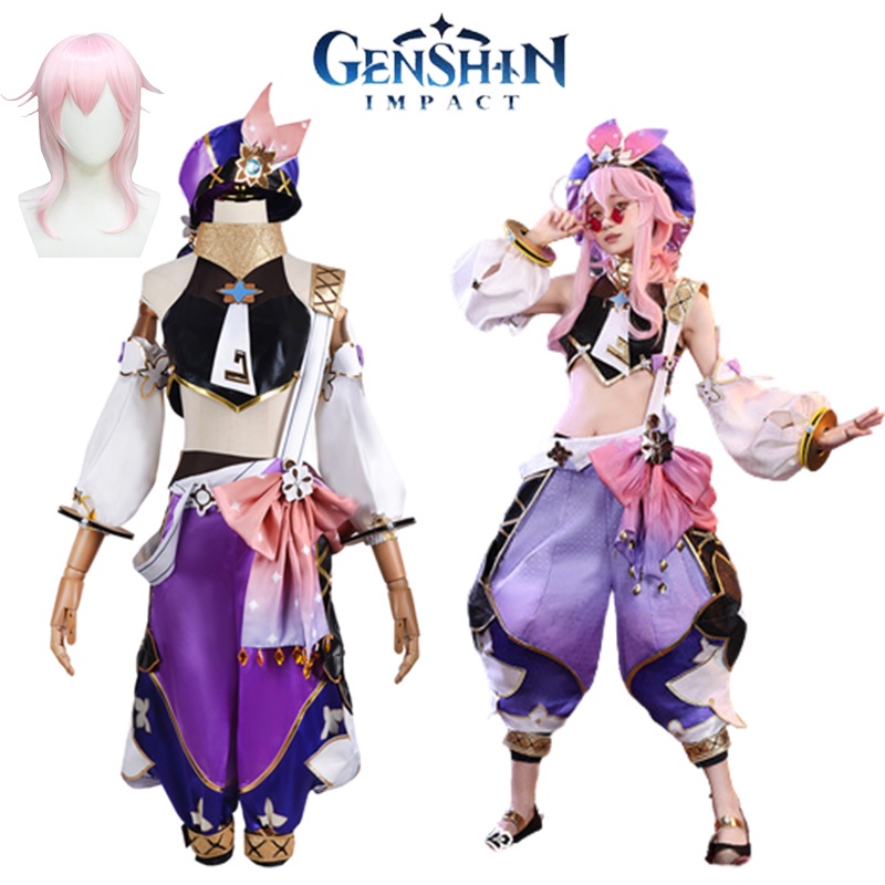 Genshin Impact Dori Cosplay Costume Dori Wig Cosplay Anime Game Sexy ...